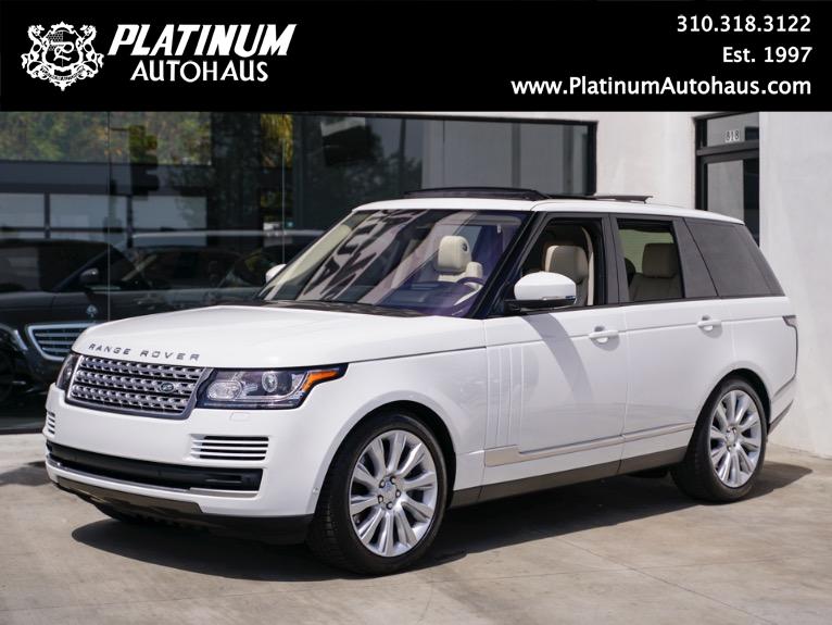 2016 Land Rover Range Rover Supercharged Stock # 6921 for sale near ...