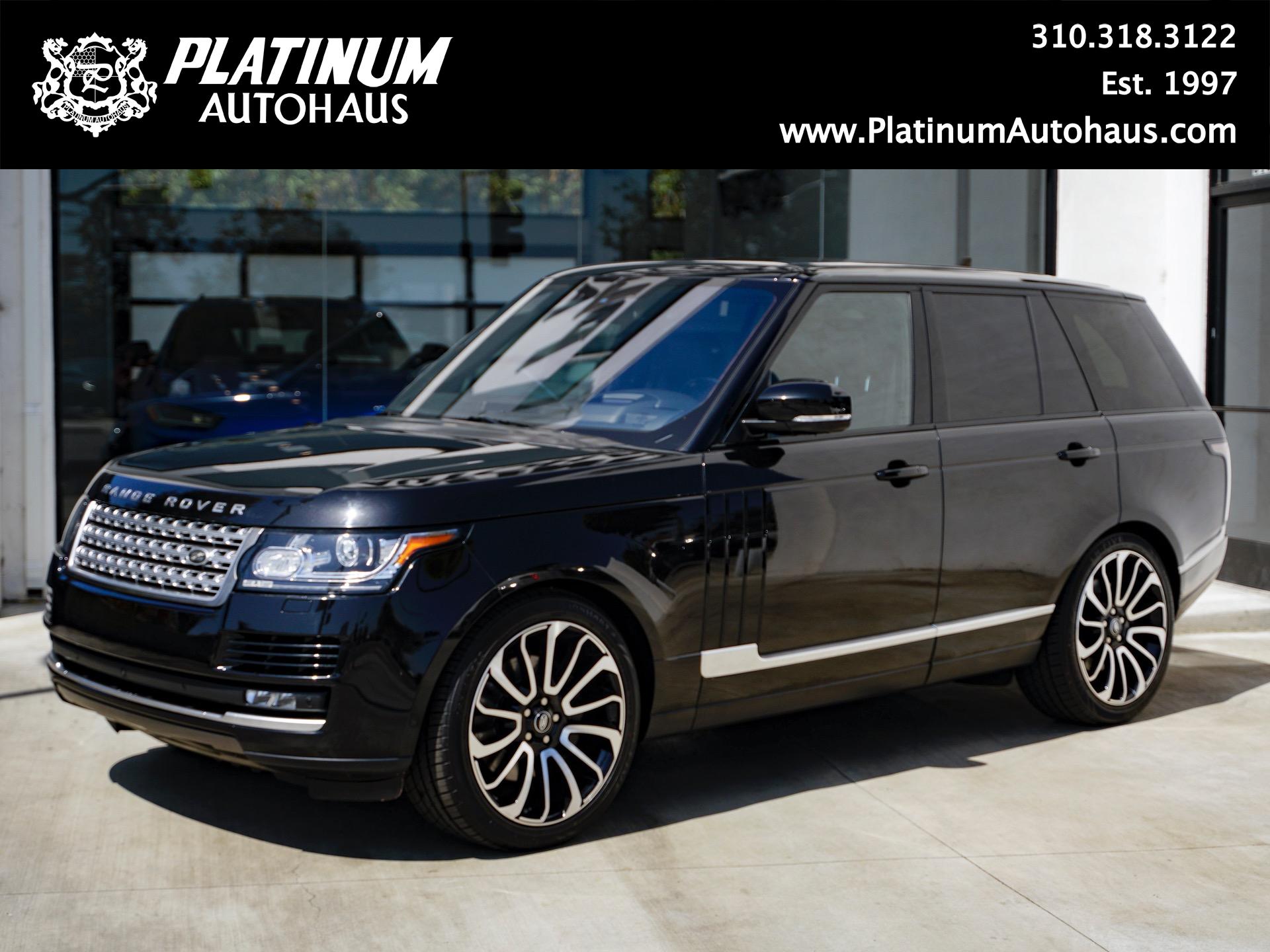 2016 Land Rover Range Rover Supercharged Stock # 6934 for sale near ...