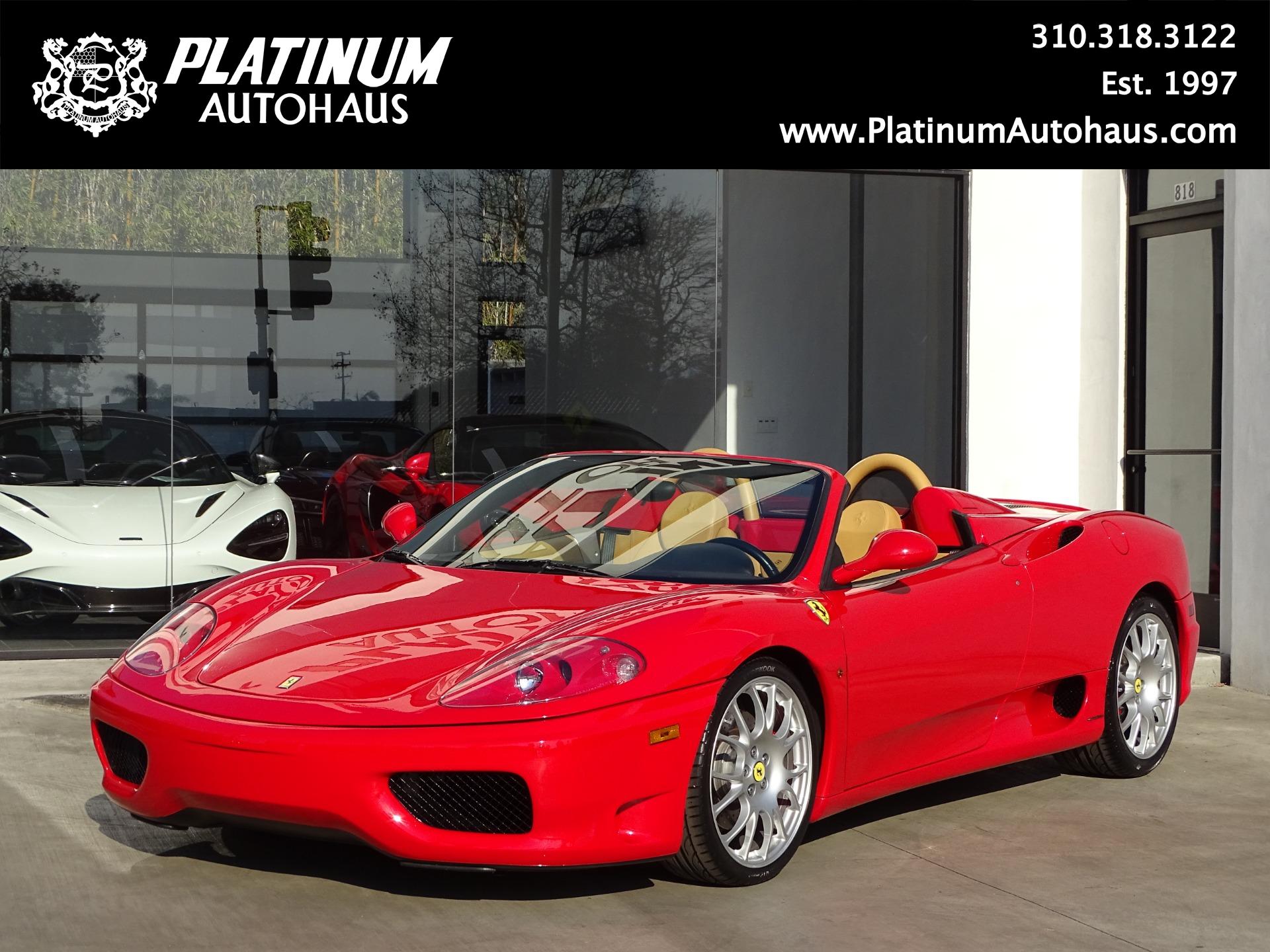 2002 Ferrari 360 Spider Stock # 7098 for sale near Redondo Beach, CA ...