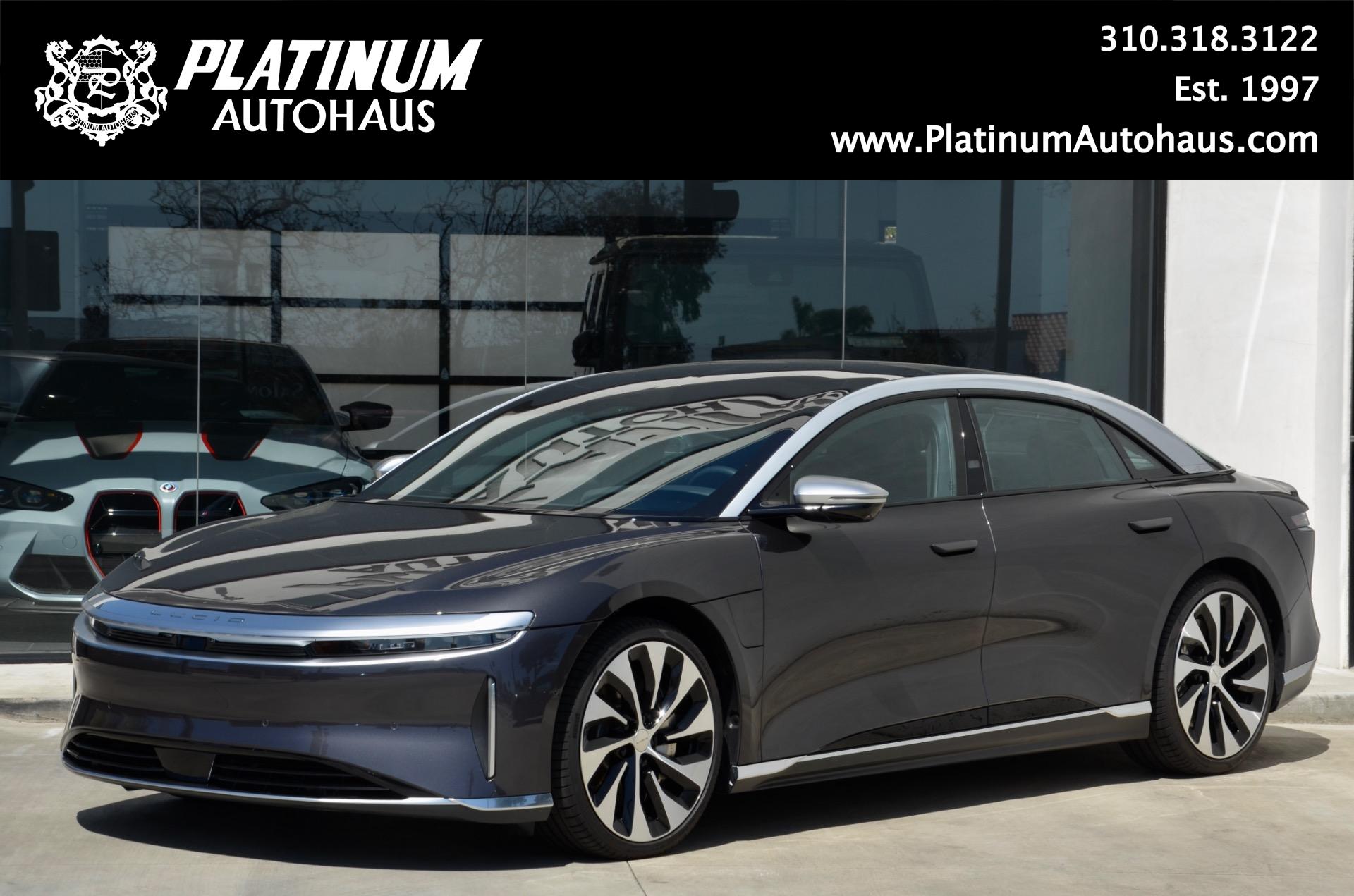 2022 Lucid Air Grand Touring Stock 001261 for sale near Redondo Beach CA CA Lucid Dealer