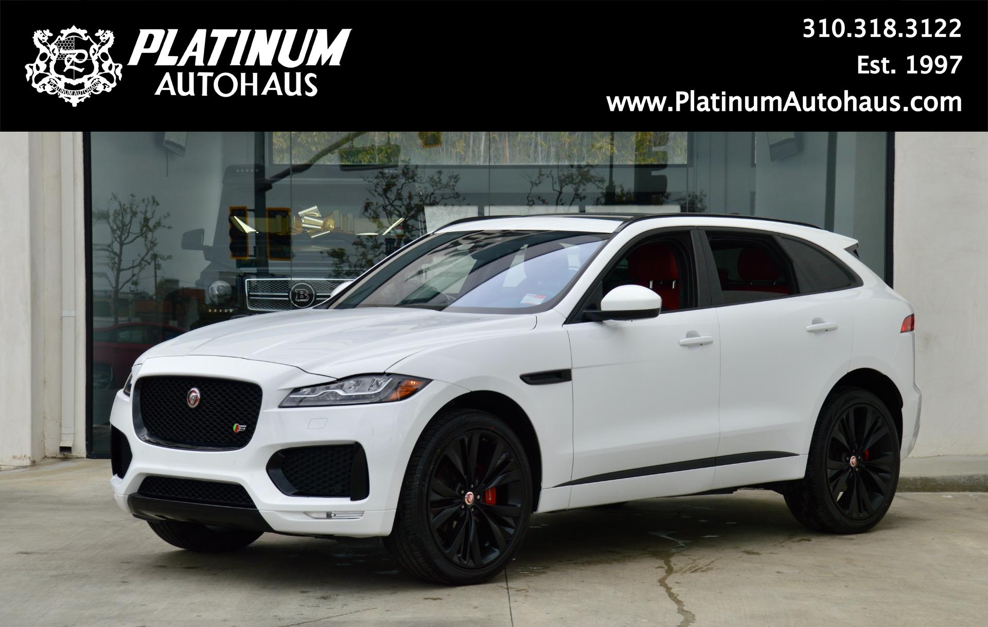 2020 Jaguar F PACE S Stock 8393 for sale near Redondo Beach CA CA Jaguar Dealer