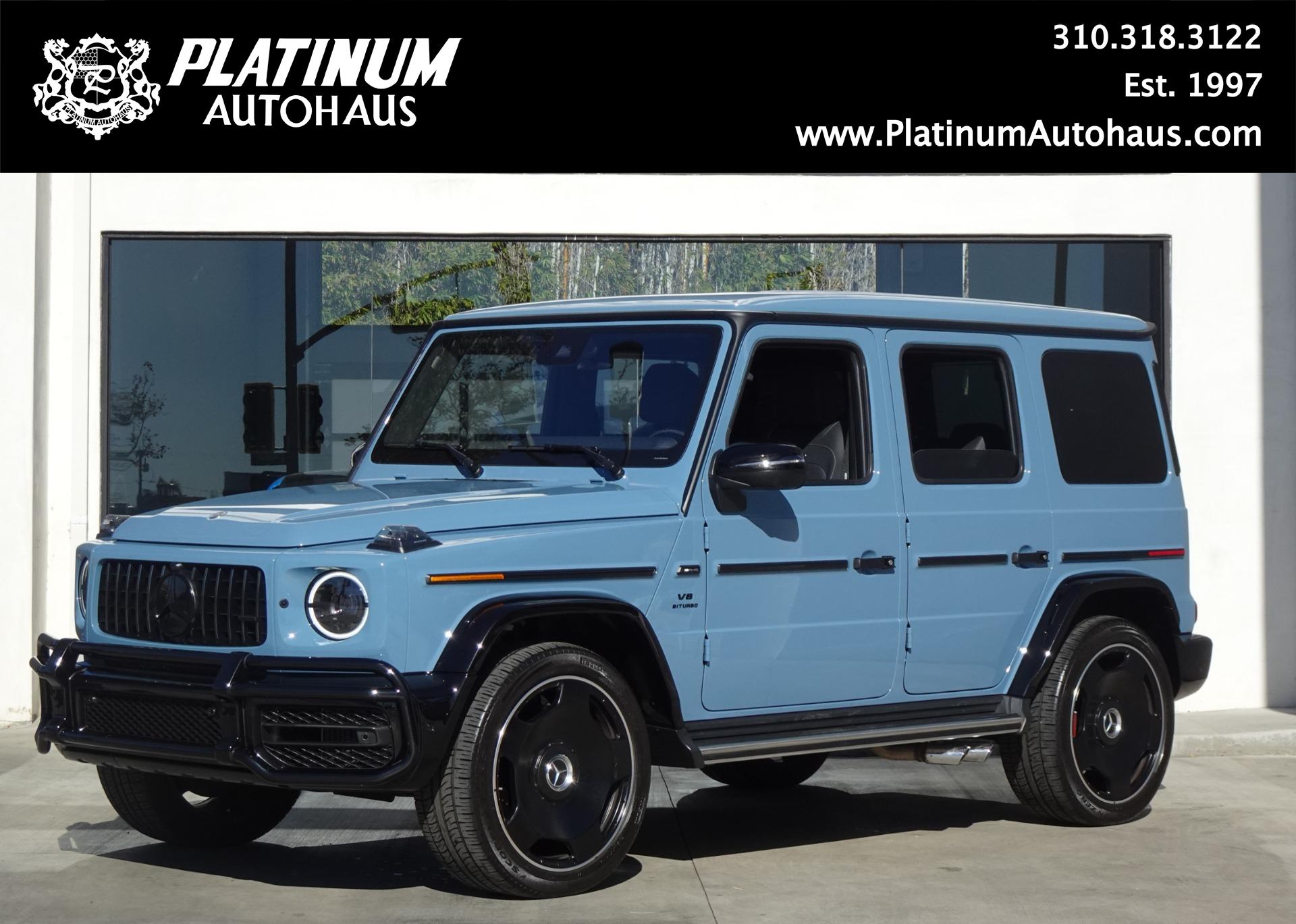 Light Blue Mercedes Car