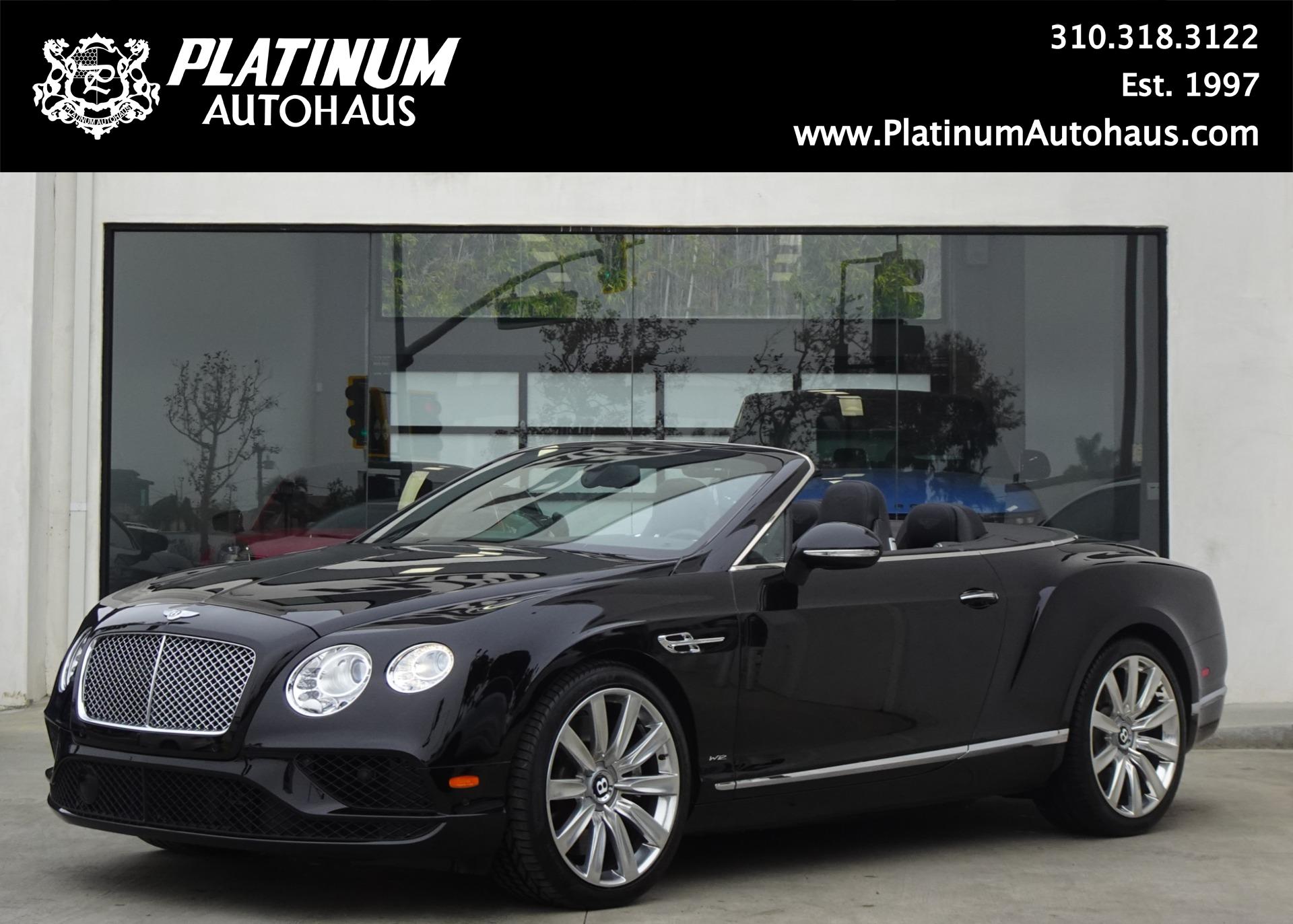 2016 Bentley Continental GT Stock # 8878 for sale near Redondo Beach ...