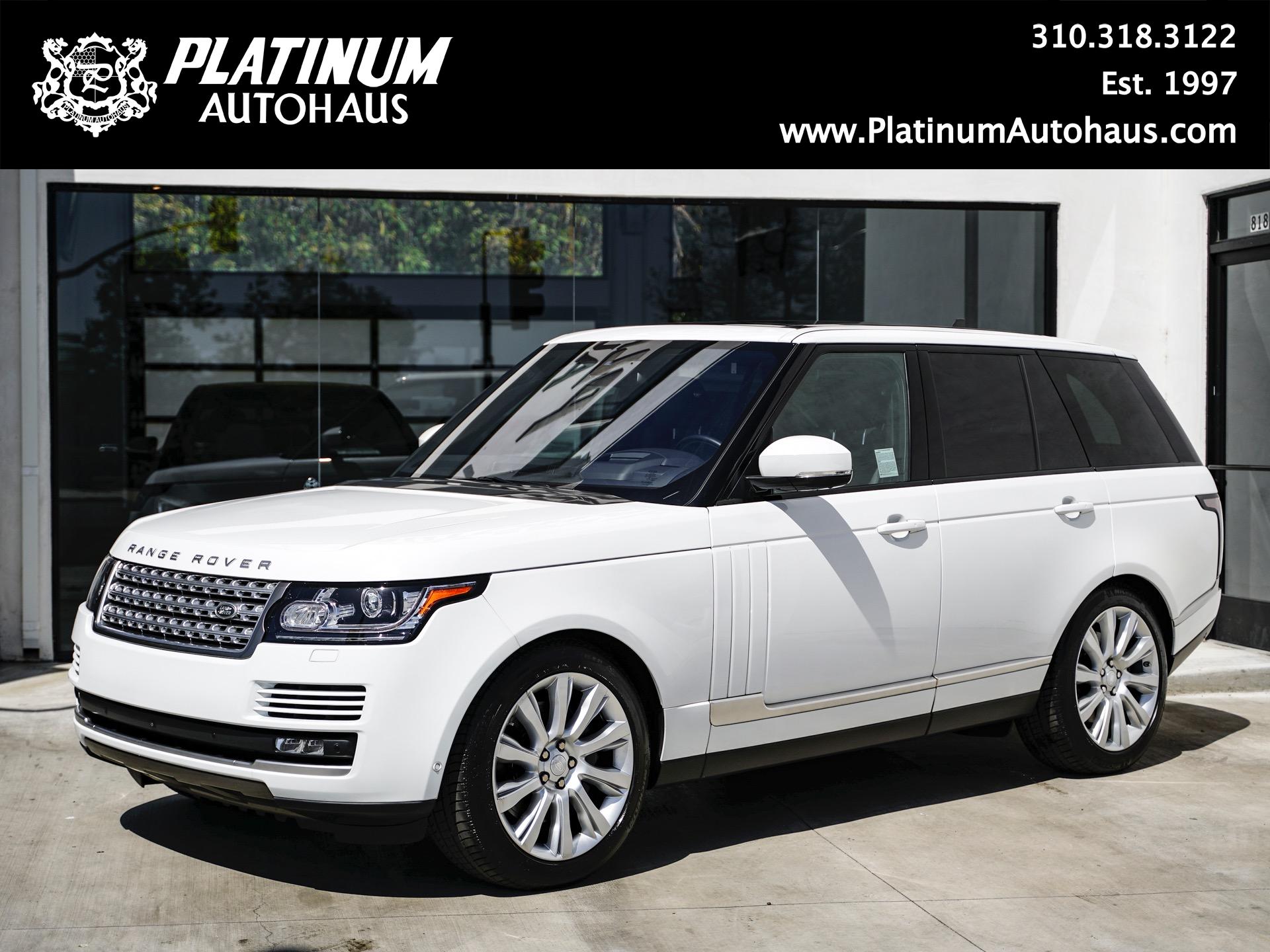 2016 Land Rover Range Rover Supercharged Stock # 6921 for sale near ...